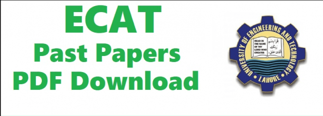 ECAT Past Papers with Answers Chapter Wise PDF Download